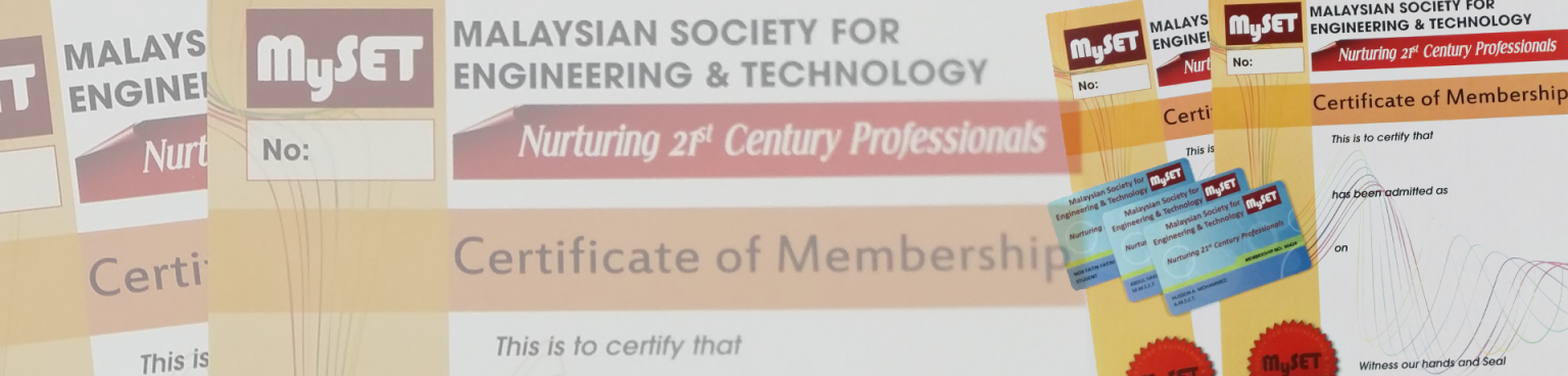 Portfolio – Malaysian Society for Engineering & Technology