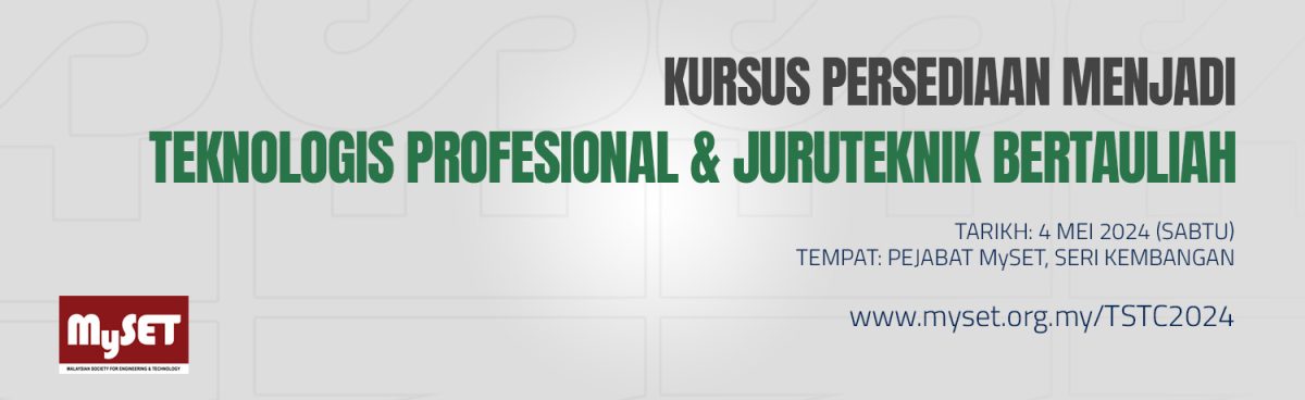 KURSUS PERSEDIAAN TEKNOLOGIS PROFESIONAL DAN JURUTEKNIK 2024 ...